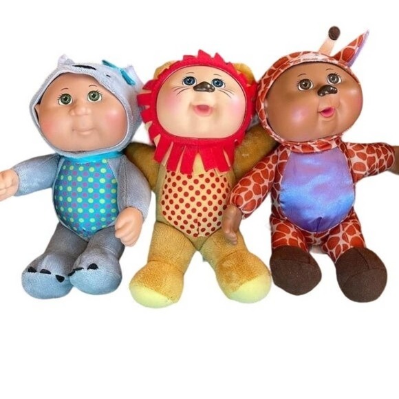 Cabbage Patch Kids | Toys | Cabbage Patch Kids Cuties Animal Dolls Zoo ...